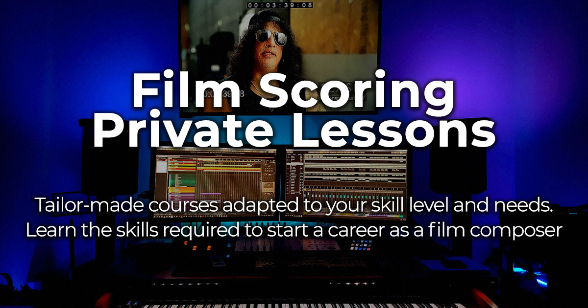 Learn How to Score Films - Private Film Scoring Lessons